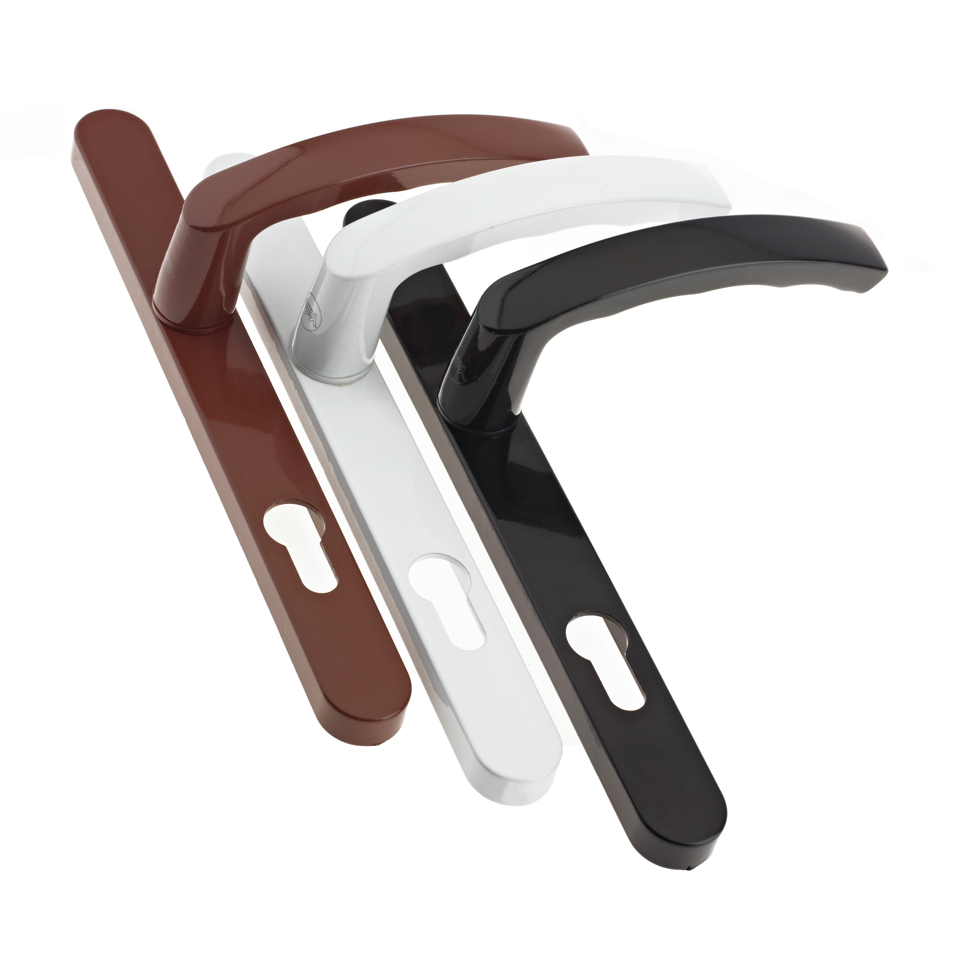 Lever handles on narrow plate | Yale