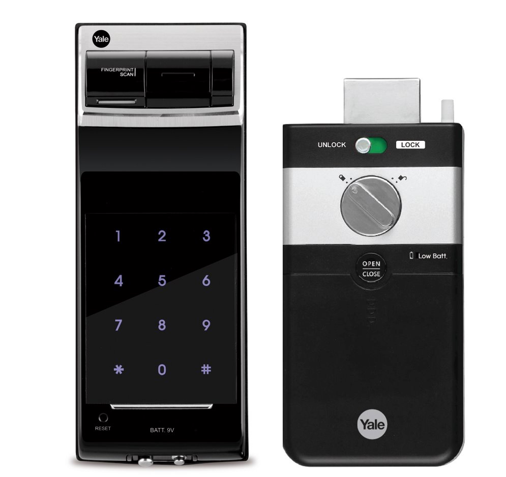 Smart Door Lock YDG313 Shine (for glass doors) | Yale