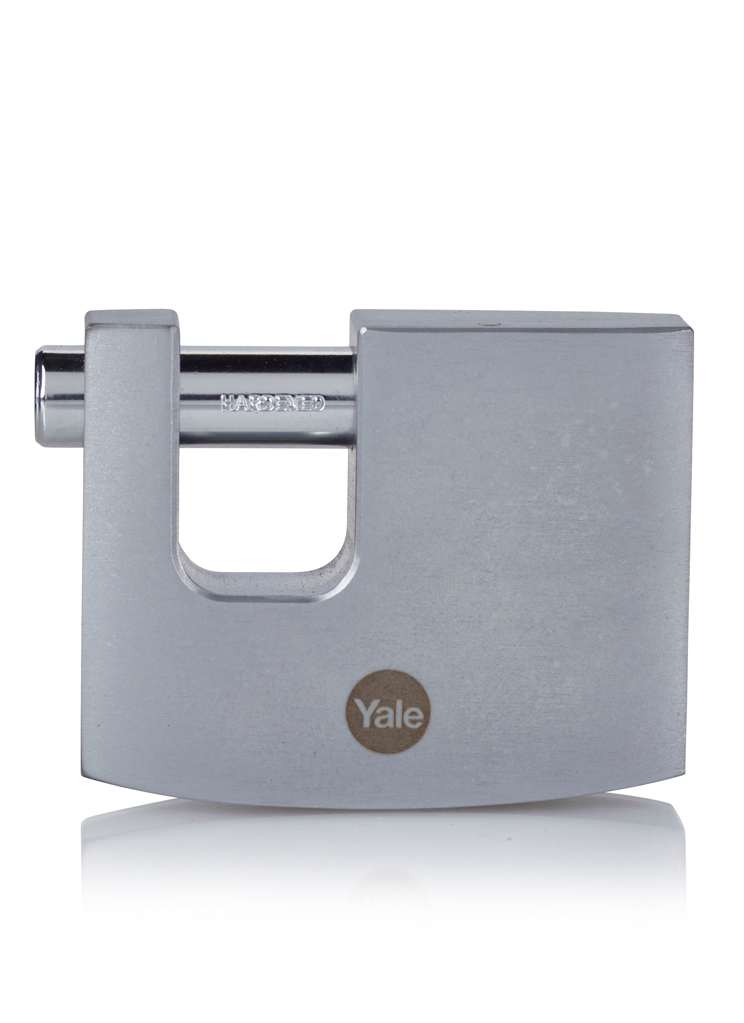 Brass Shutter Padlocks with Chrome Finish | Yale