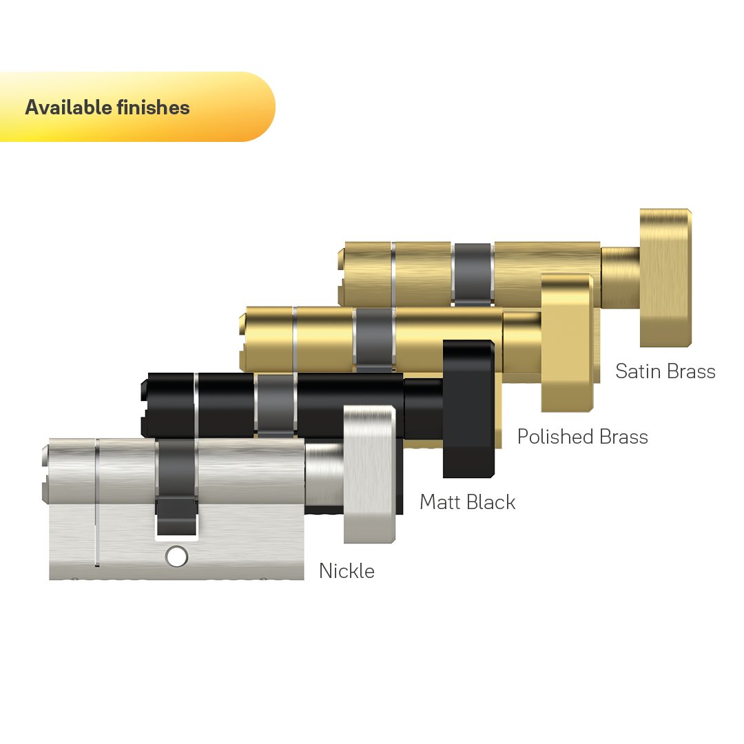 Double Profile Cylinder with Thumb-turn | Yale